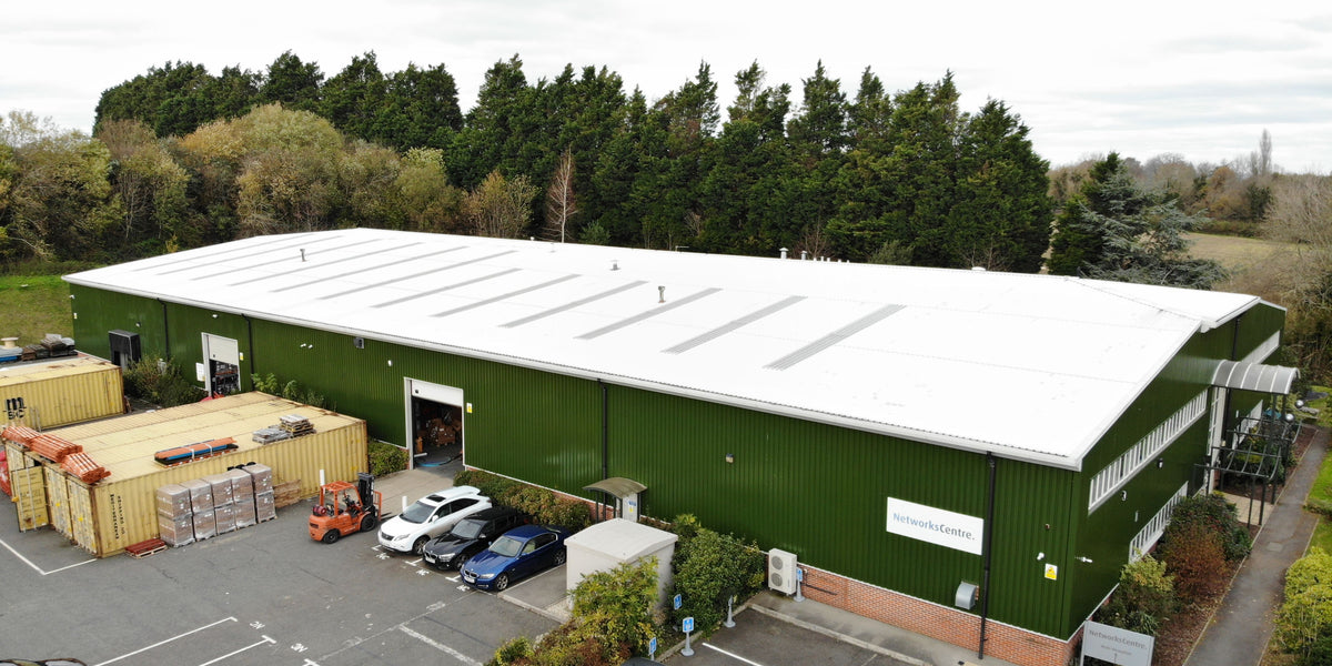 Extensive Stock & Warehouse Space — Telecoms Centre