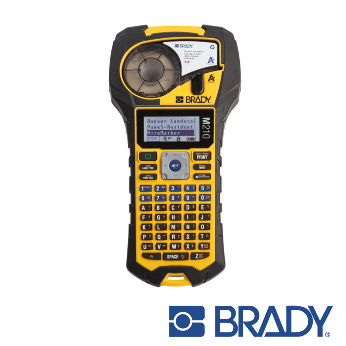 BRADY M210 Portable Label Printer — Telecoms Centre