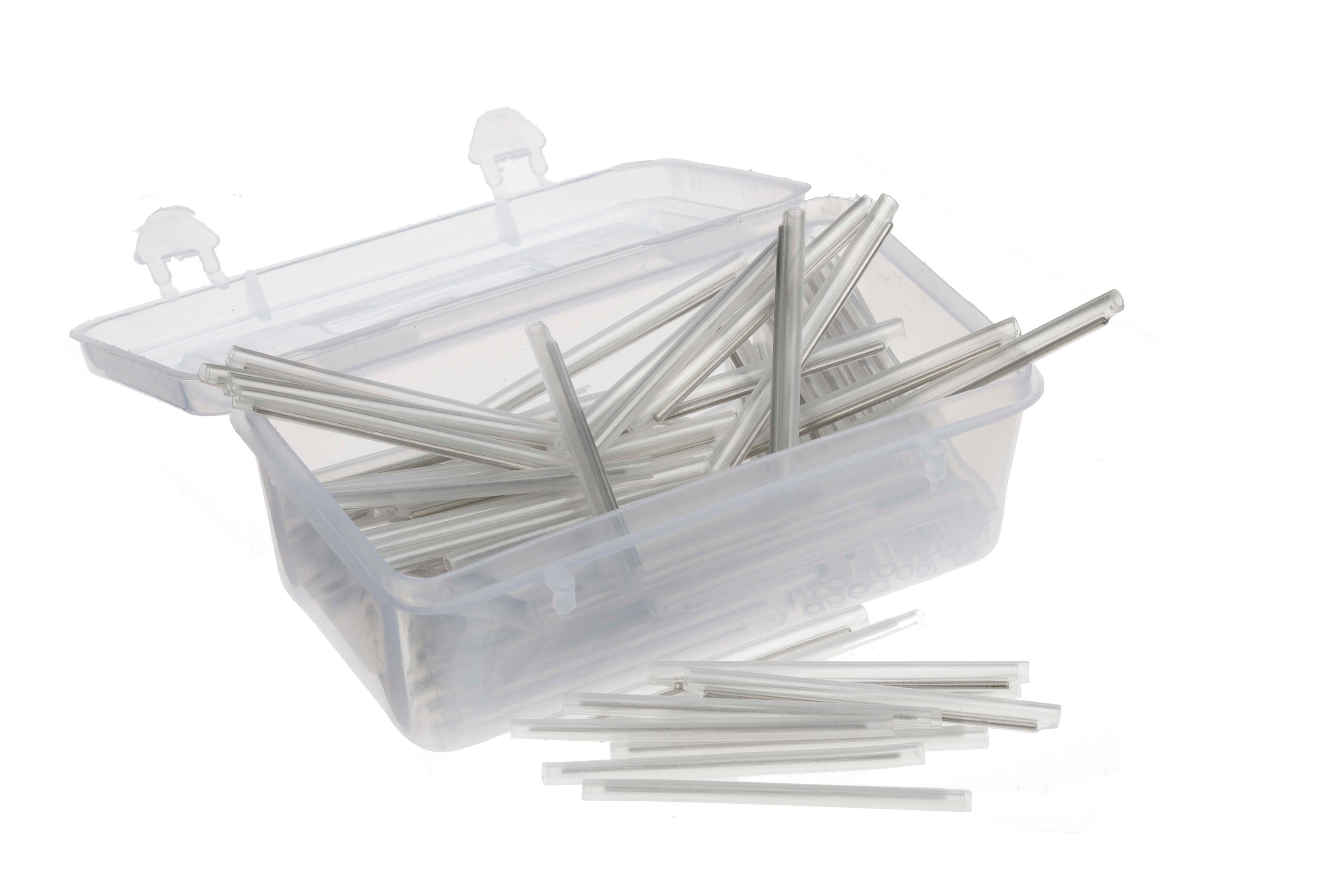 60mm Clear Splice Protectors (Box of 100) — Telecoms Centre