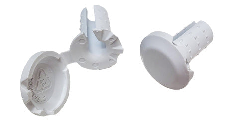 InvisiLight® MDU Pack of 100 Wall Plugs and Caps — Telecoms Centre