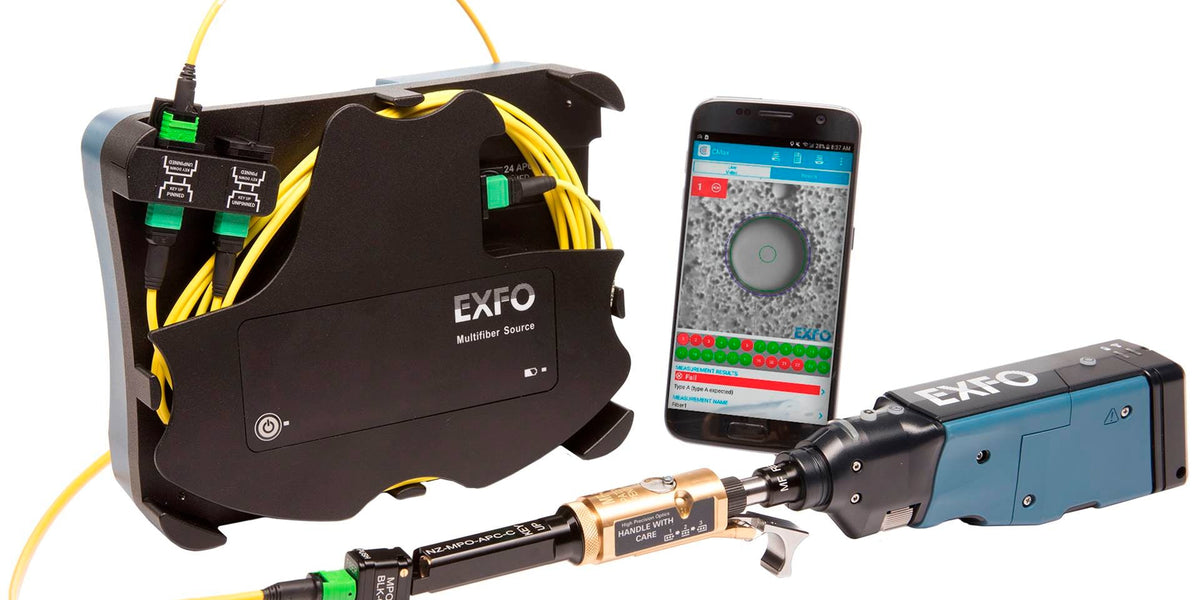 EXFO ConnectorMax MPO 24 Fibre Link Test Solution — Telecoms Centre