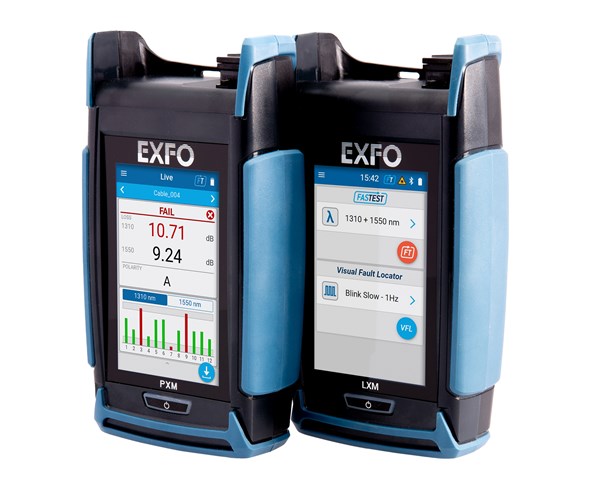 EXFO PXM/LXM - MPO Optical Loss Test Set (OLTS) — Telecoms Centre